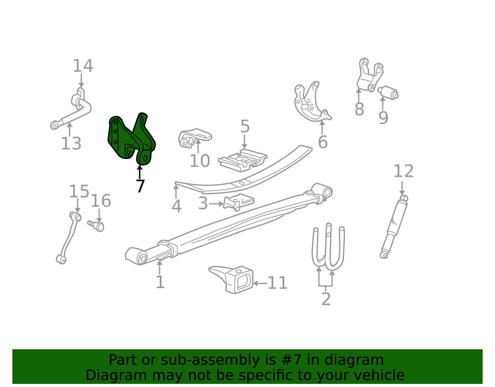 DC3Z-5775-A - High-Quality Bracket for AutoNation Parts