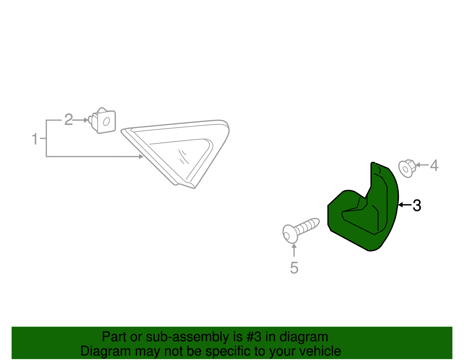 Hyundai - 86842-3X000 - Mud Guard - 2011-2013 Hyundai Elantra | OEM ...