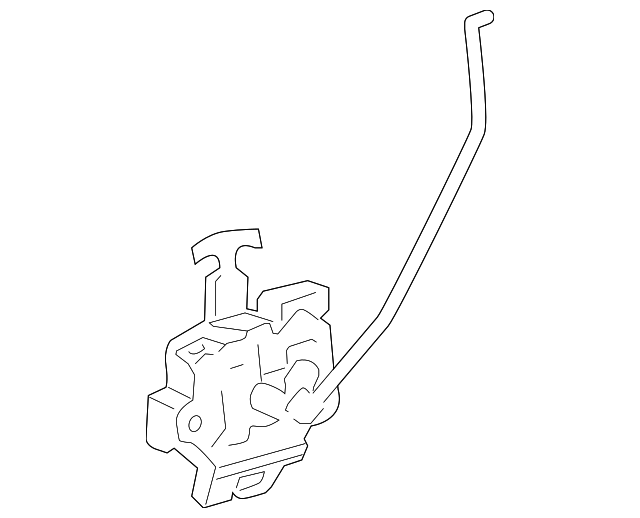 64610-12430 - Lock Assembly 2009-2011 Toyota Corolla | Longo Toyota Parts