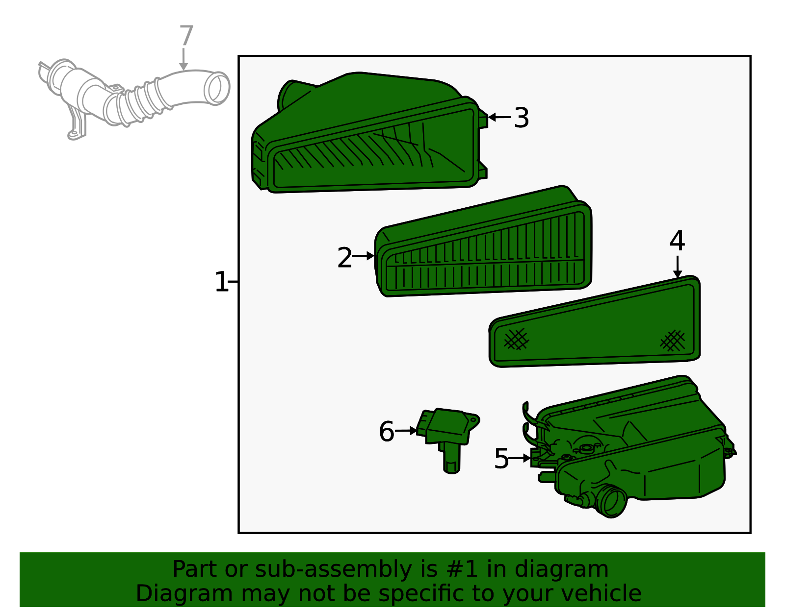 2003-2015 Toyota Air Cleaner Assembly 17700-0P013 | Toyota Parts Center