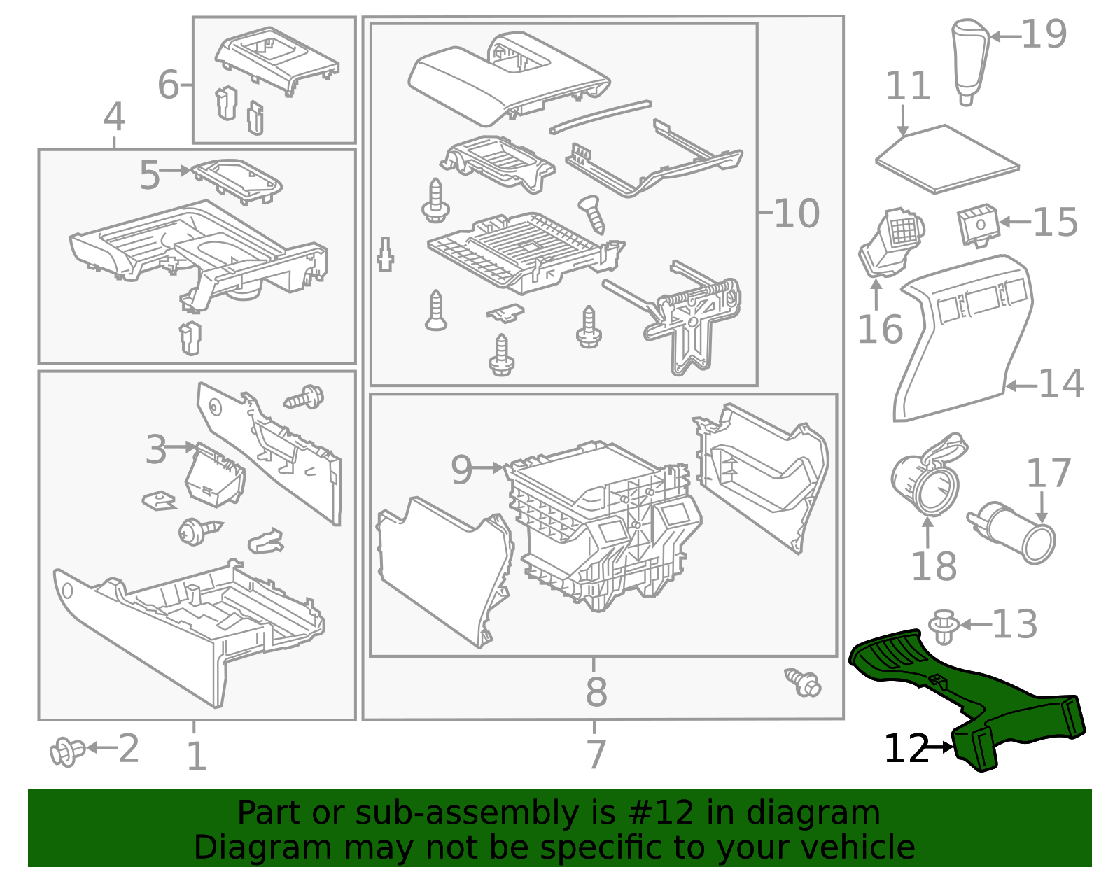 2007-2020 Toyota Tundra Instrument Panel Air Duct 58861-0C030 | Toyota ...