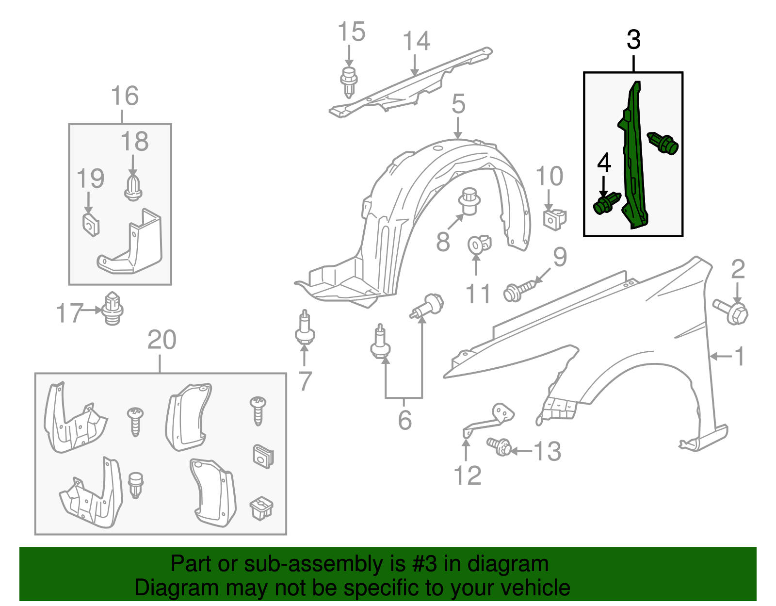74105-TP6-A00 - Rear Seal 2010-2015 Honda | Honda Parts Online