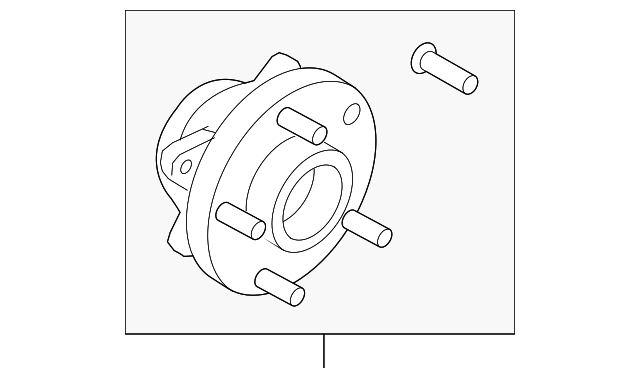 2017-2020 Lincoln MKZ | Motorcraft™ Hub Assembly | HUB-433 | Walls ...