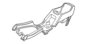 Genuine Center Console - Gray for 2003-2011 Saab | Part# 12790310 ...