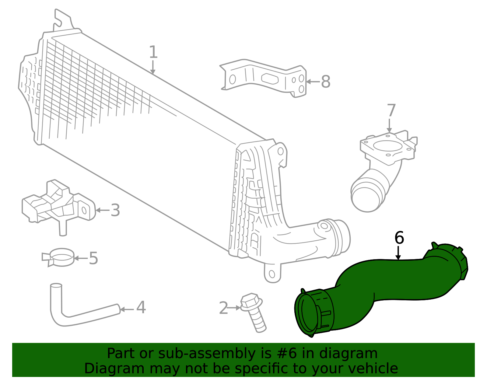 17341-AK010 - High-Quality Air Hose for AutoNation Parts