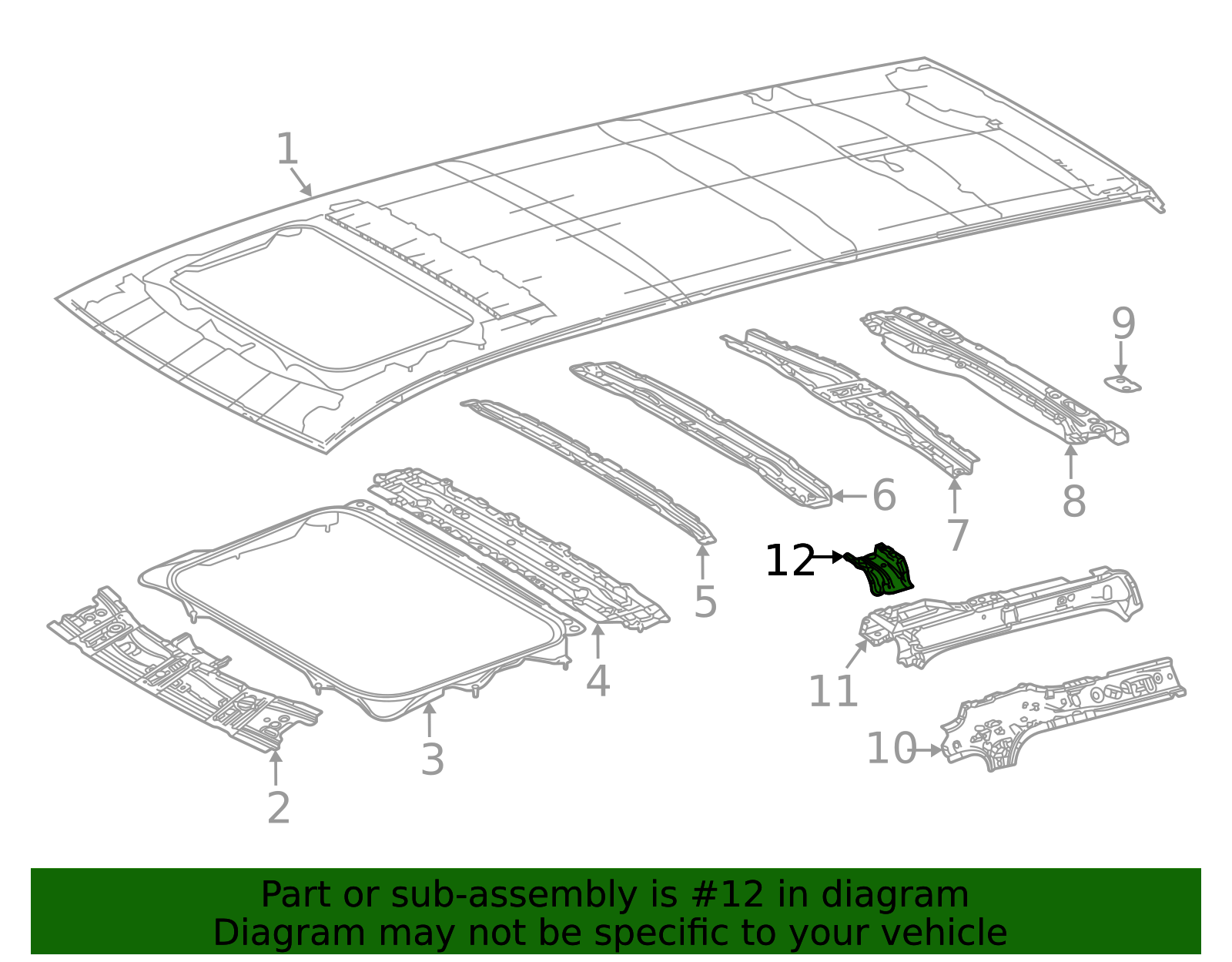 2021-2025 Toyota Sienna Rail Reinforced Extension 61036-08010 | Toyota ...
