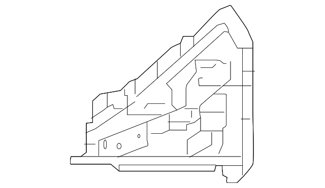 Genuine Toyota Reinforced Plate part# 61113-02010 for 2019-2025 Toyota ...