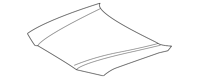 53301-04150 - Hood - 2005-2011 Toyota Tacoma | OEM Genuine Toyota Parts