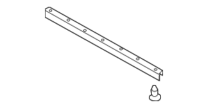Genuine Toyota Seal part# 53381-04040 for 2005-2015 Toyota Tacoma ...