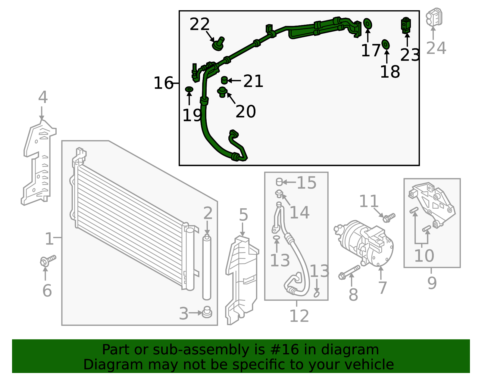 2018-2019 Hyundai Sonata Hose & Tube Assembly 97775-E6500 | QuirkParts