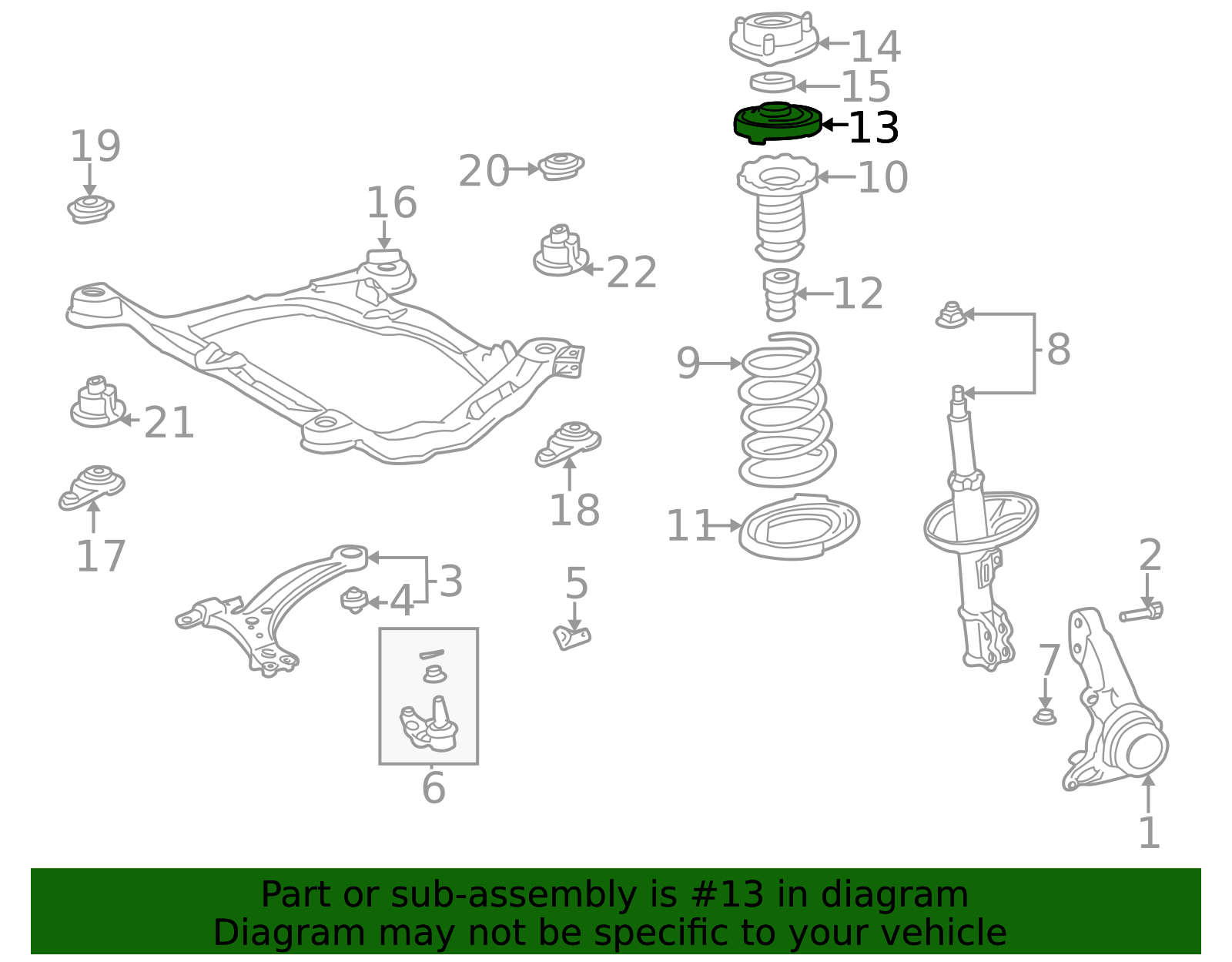 1995-2011 Toyota Upper Seat 48471-41010 | MotorMotor