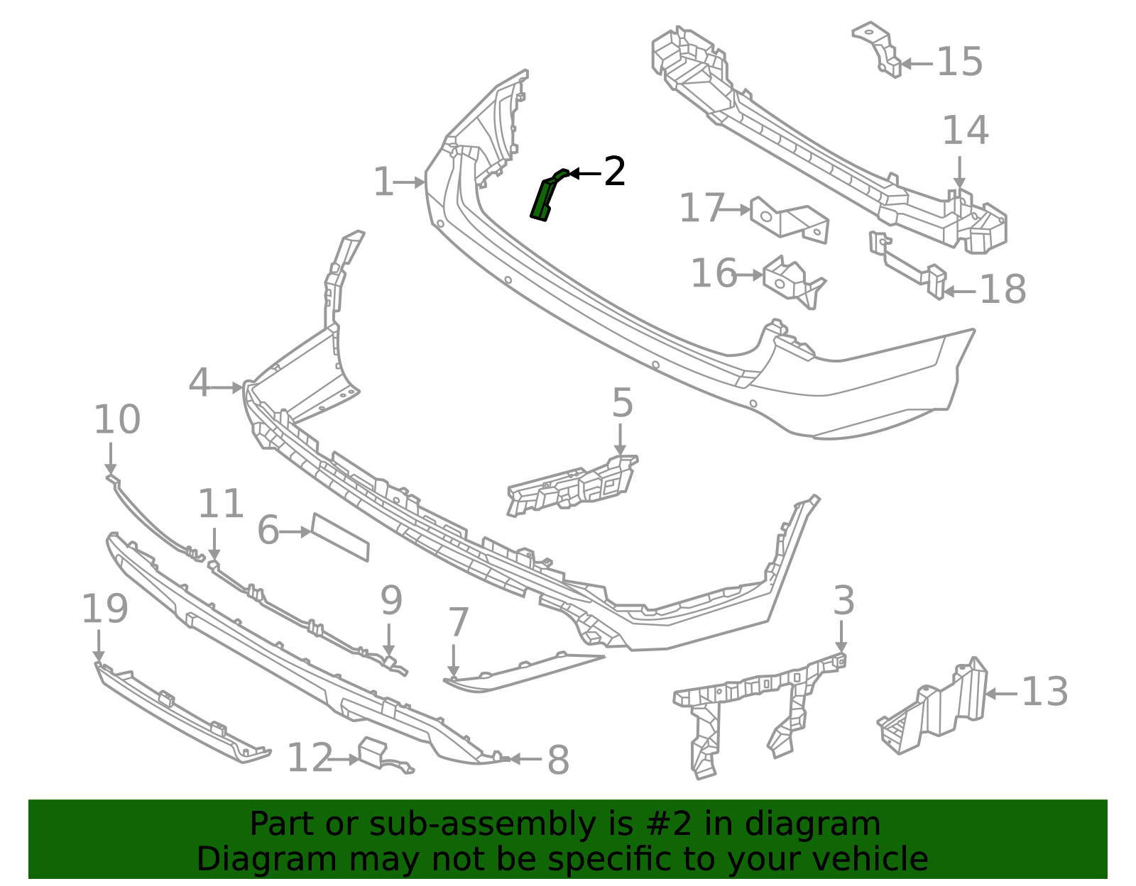 2023-2025 Hyundai Palisade Upper Bracket 86625-S8CA0 | MotorMotor