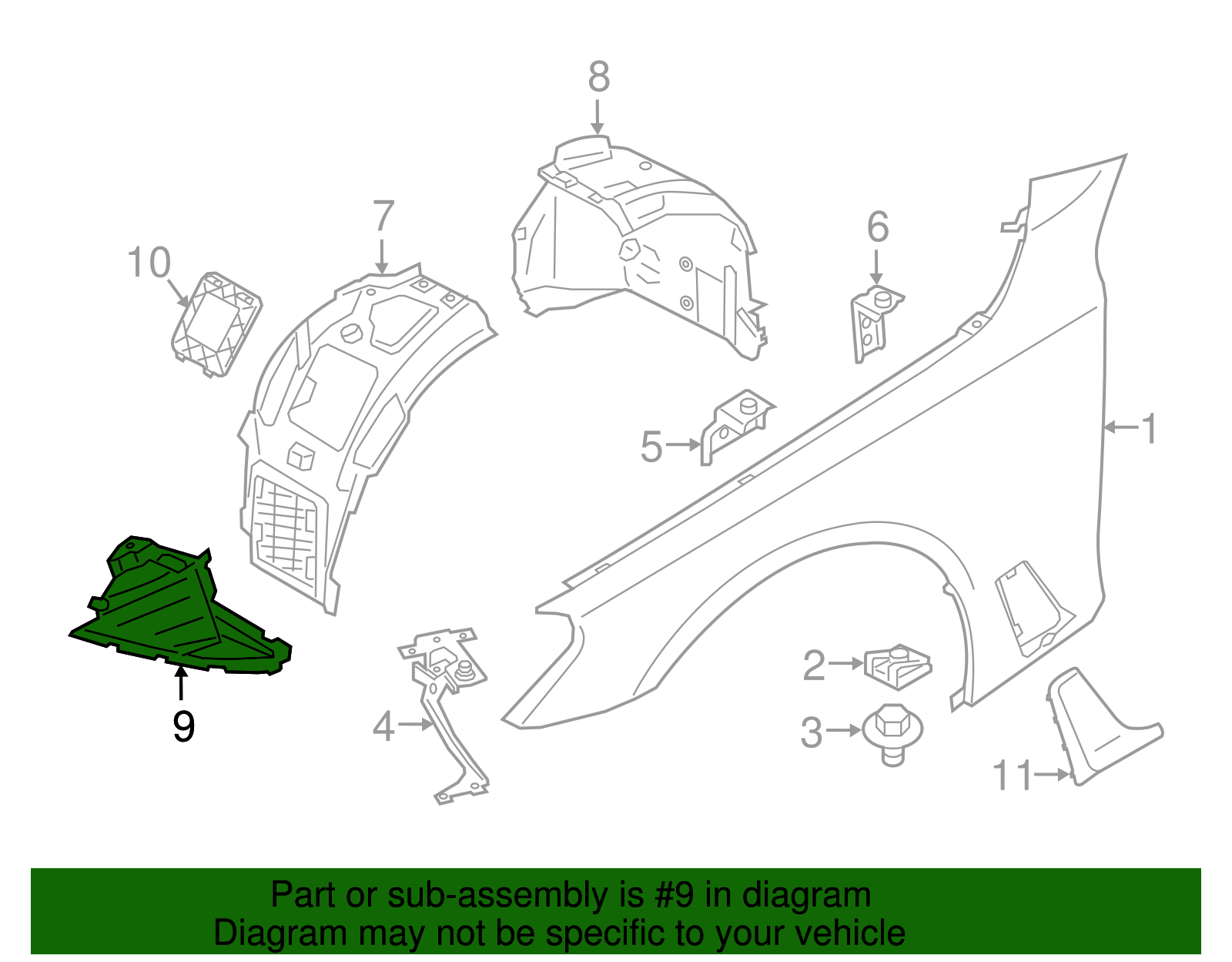 51758080062 - 2016-2022 BMW Liner Extension (51-75-8-080-062) | BMW of ...
