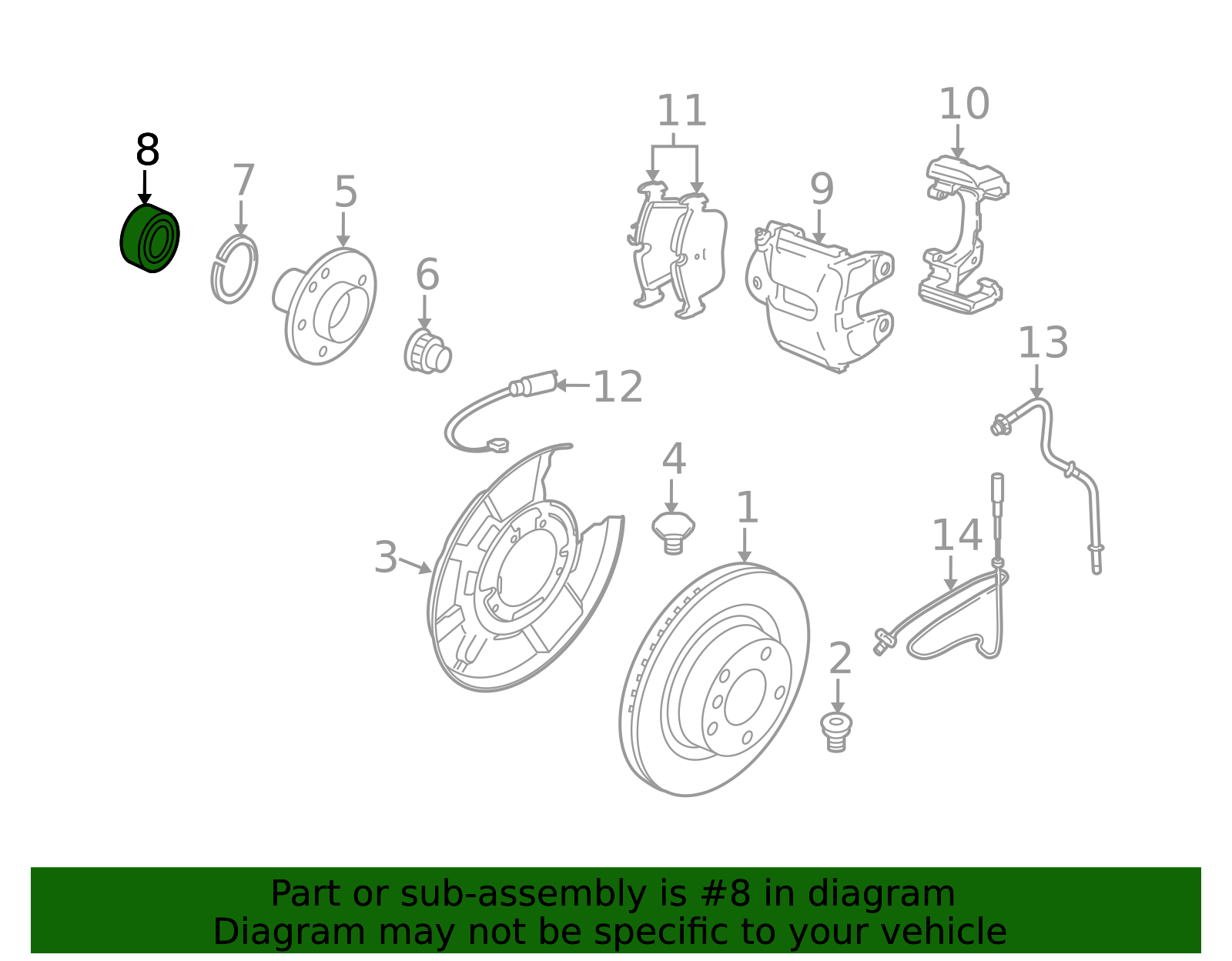33416775842 - Wheel Bearing (33-41-6-775-842) | Parts.BMWofSouthAtlanta.com