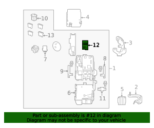 38920-T2A-A04 - Battery Cable Terminal End 2013-2017 Honda Accord ...