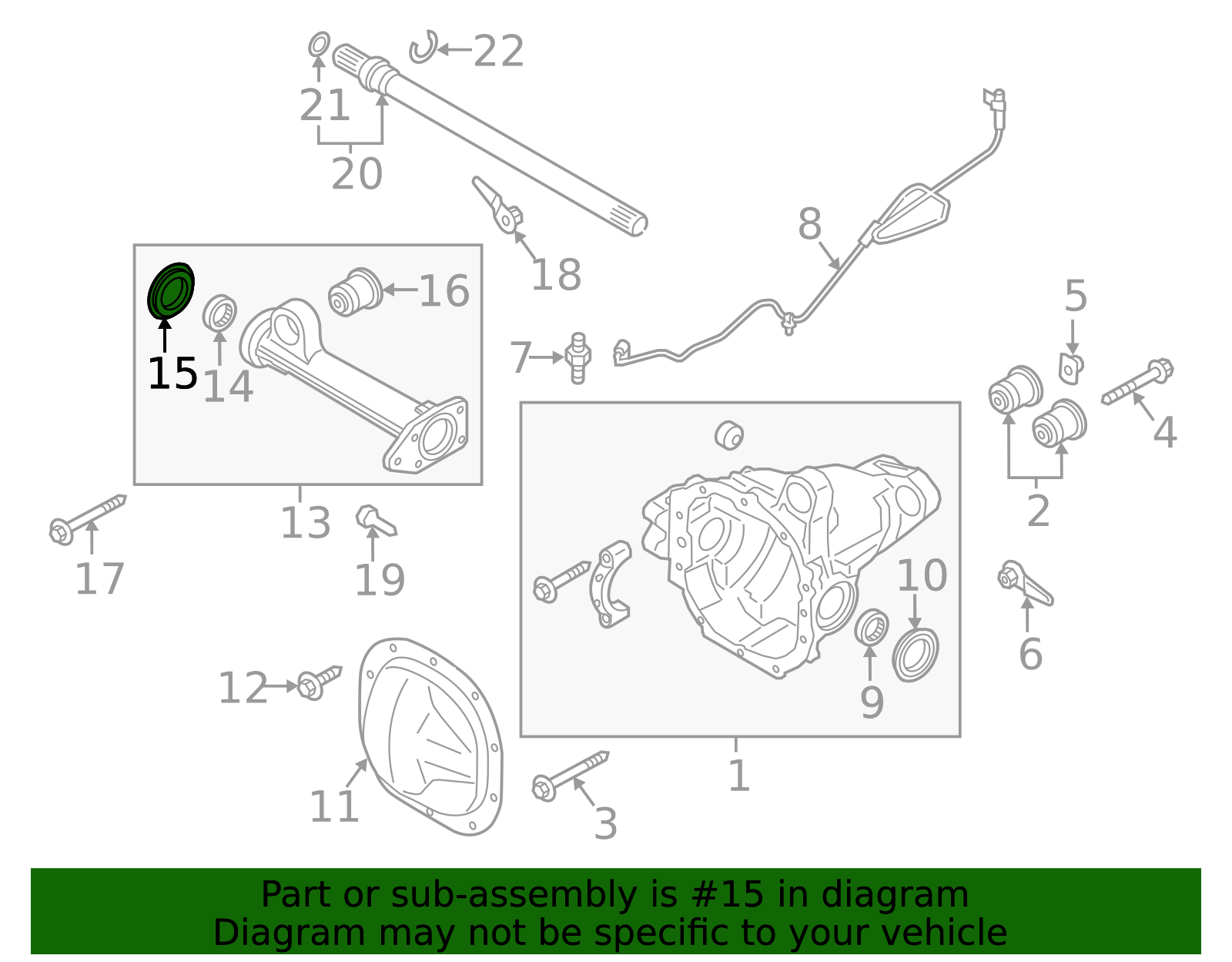 2009-2025 Ford Seal AL3Z-4B416-A | OEM Parts Online