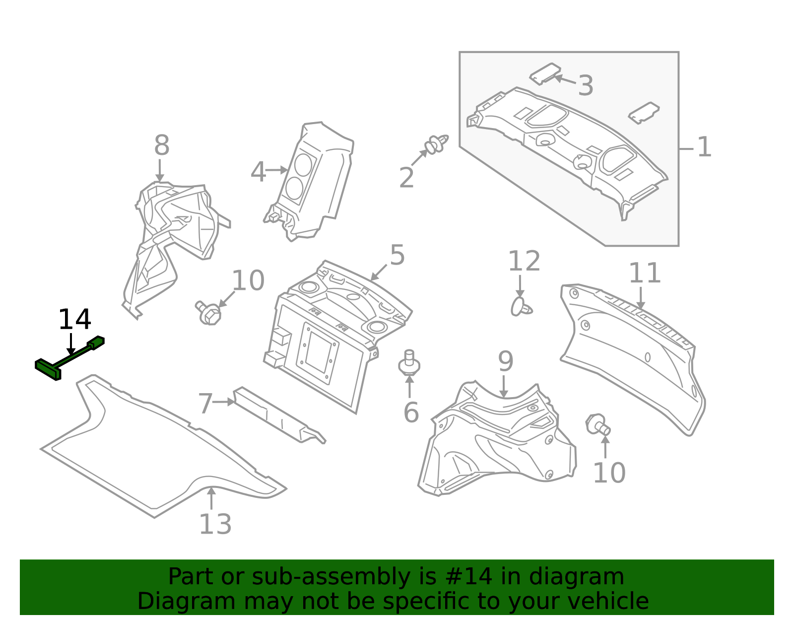 2009-2024 Nissan GT-R Trunk Lid Switch 25380-JF00B | Team Nissan Inc.