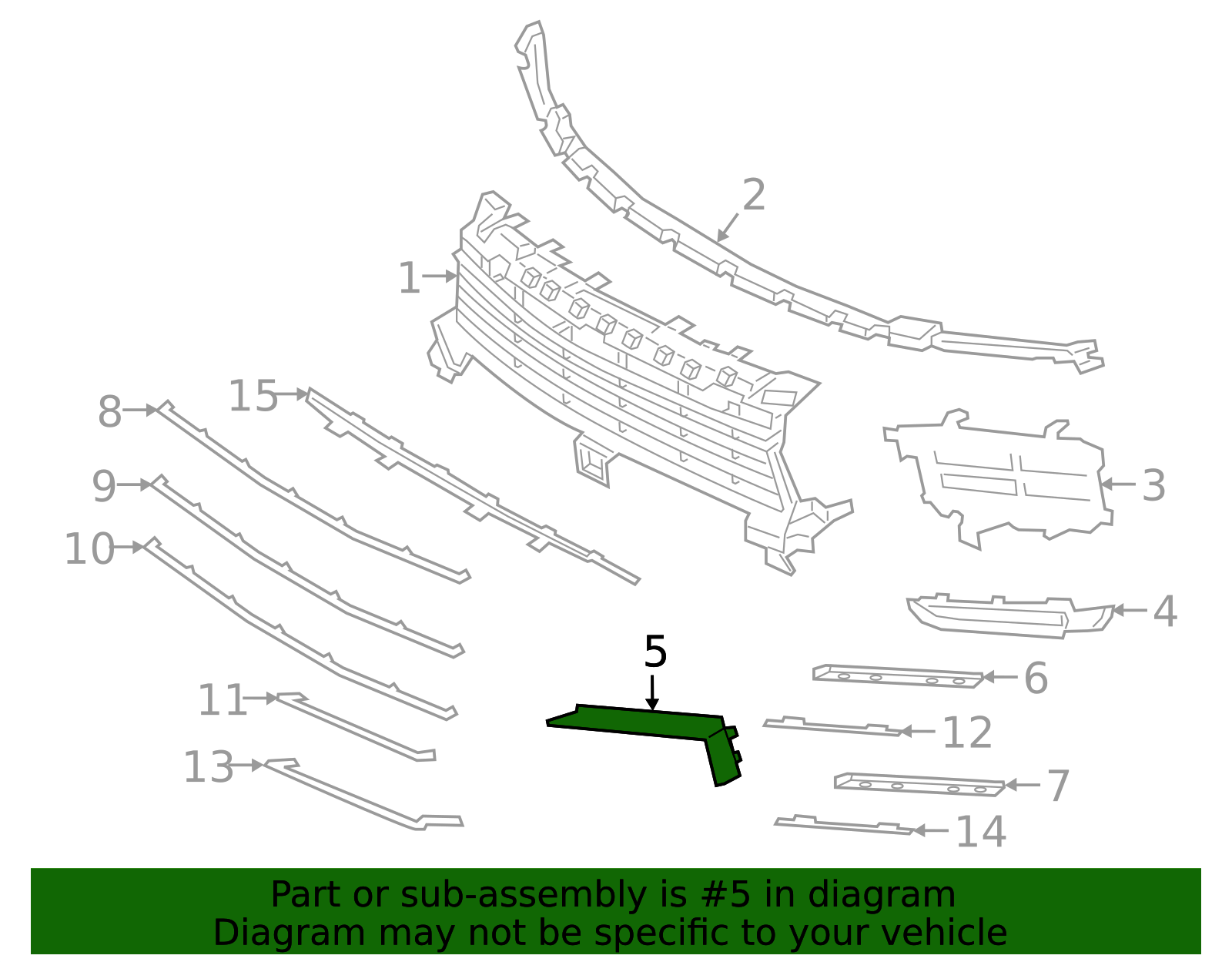 2019-2023 Porsche Cayenne Outer Molding 9Y0-807-685-OK1 | Sunset ...