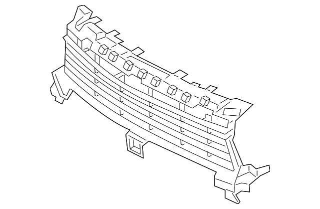 2019-2023 Porsche Cayenne Grille Assembly 9Y0-807-683-P-OK1 | Sunset ...