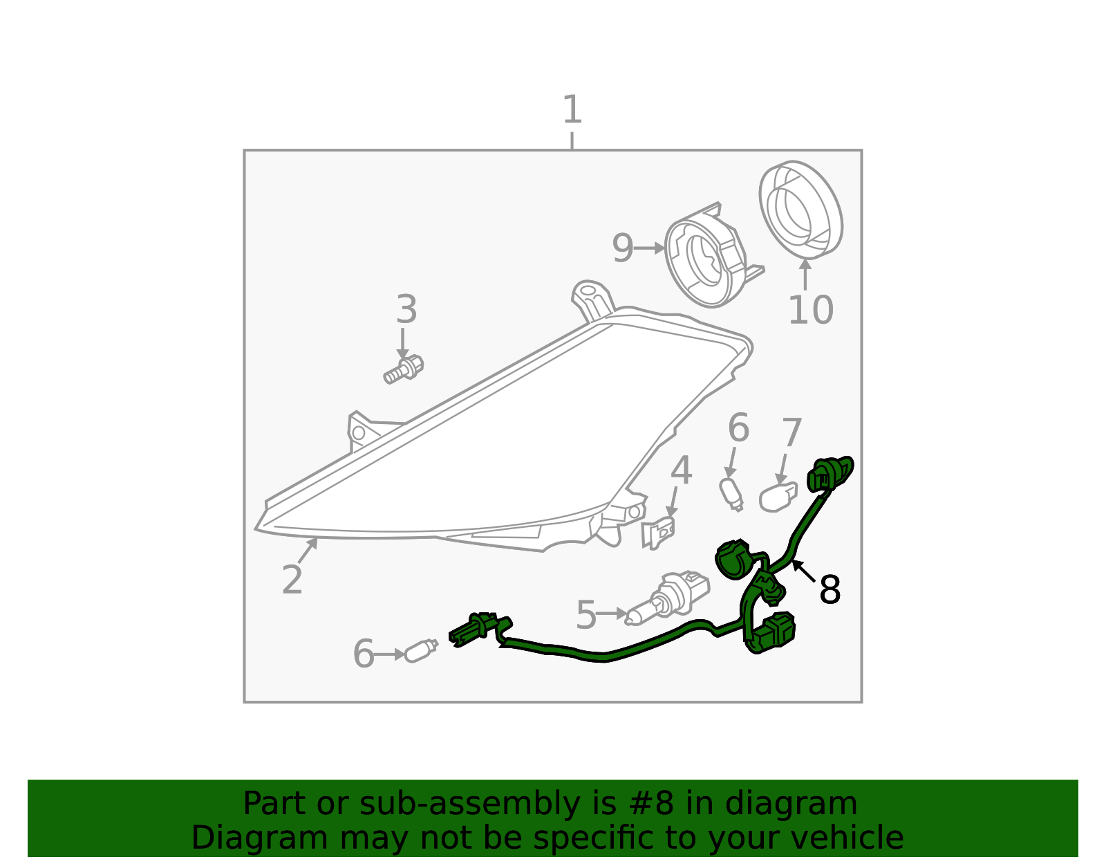 2003-2007 Nissan Murano Harness 26038-CA100 | Bill Kay Nissan Parts