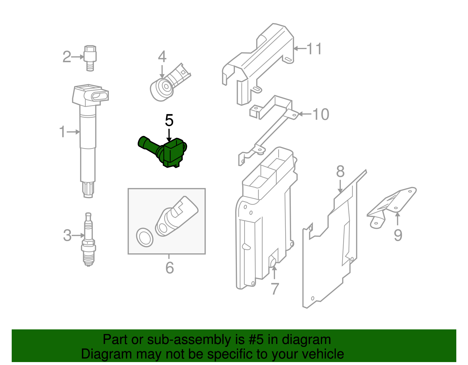 9A7-905-381 - Engine Crankshaft Position Sensor 2010-2024 Porsche ...