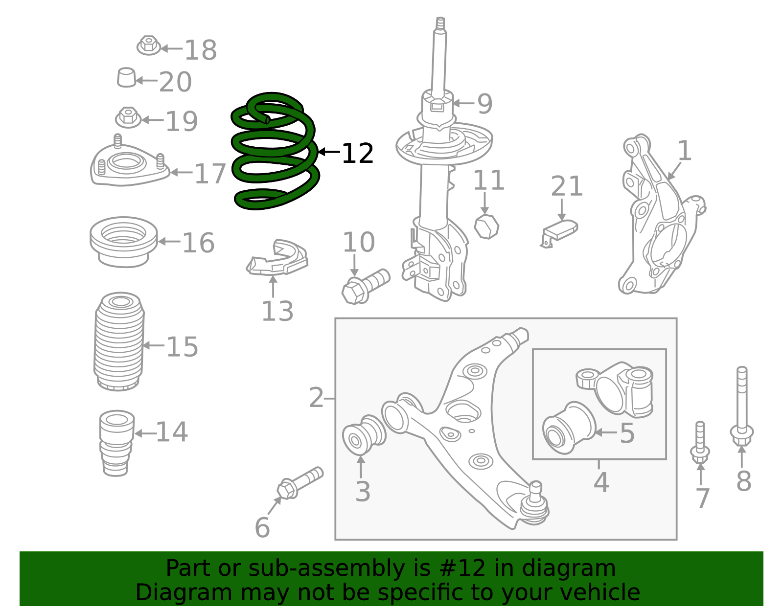 KSJ134011 - Coil Spring 2022-2024 Mazda CX-5 | Mazda Wholesale Direct