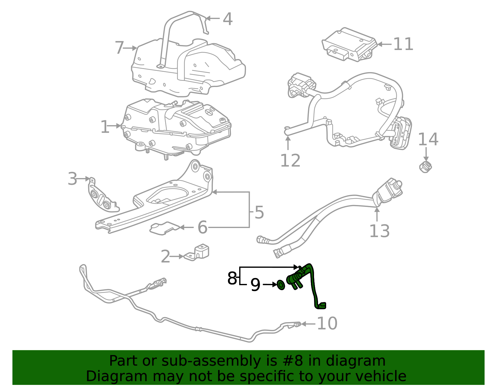2020-2025 GM Reductant Fluid Injector 12696018 | Shop Matick Buick GMC