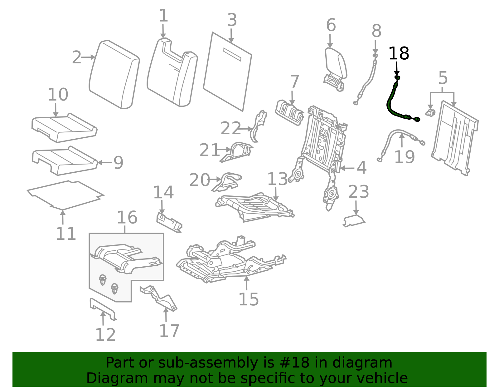 72690-60070-E1 - High-Quality Folding Seat Latch Release Handle for ...