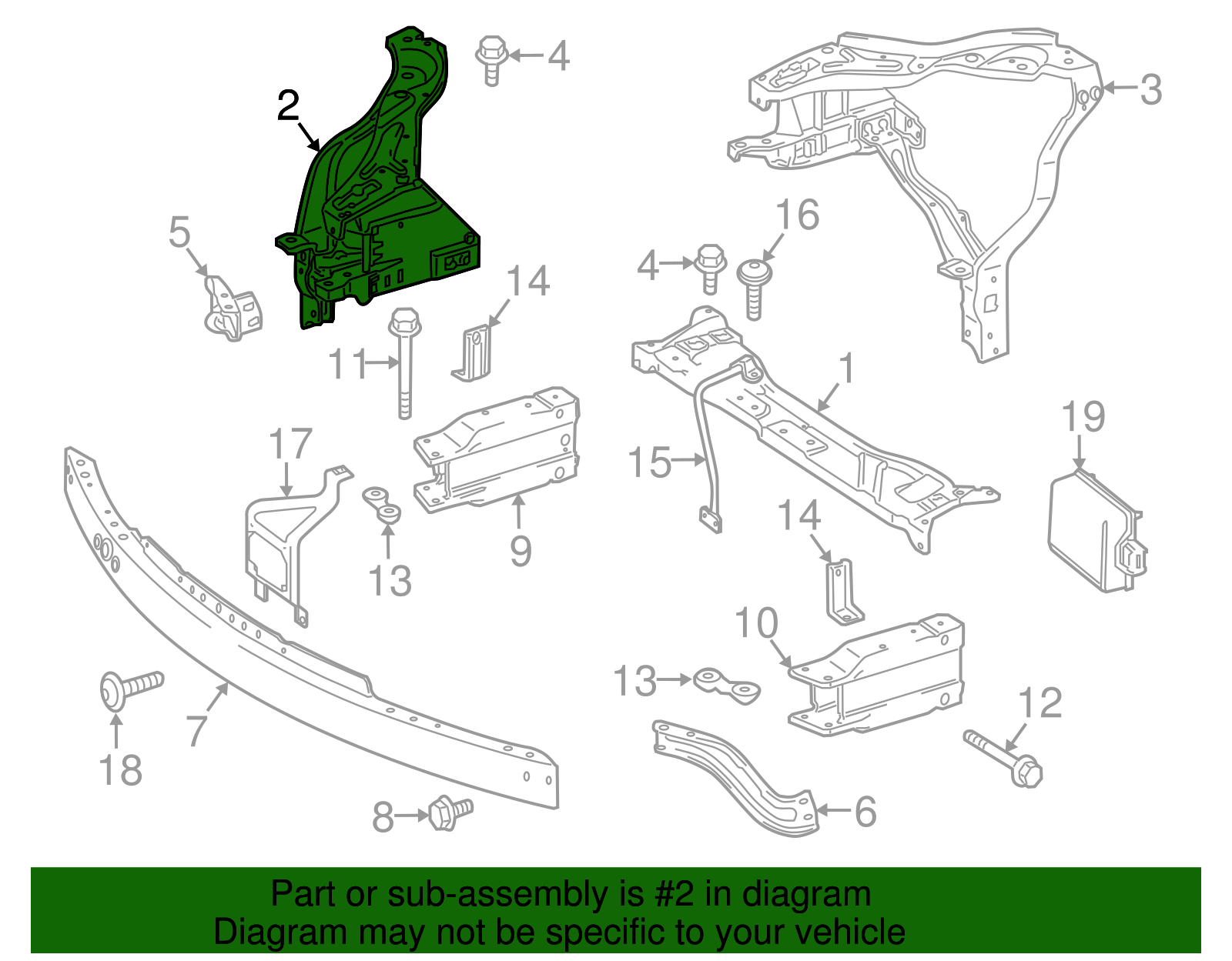 212-620-47-00 - Outer Support 2014-2016 Mercedes-Benz | Mercedes-Benz ...