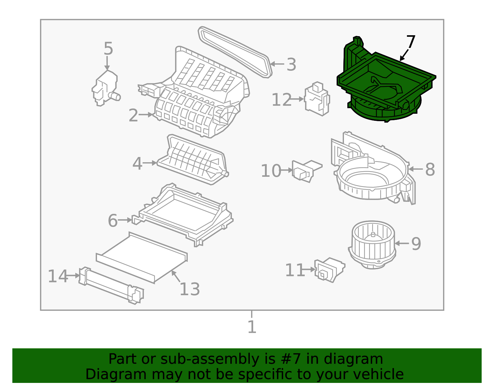 97114-C6010 - Upper Case 2016-2018 Kia Sorento | Kia.Parts Store