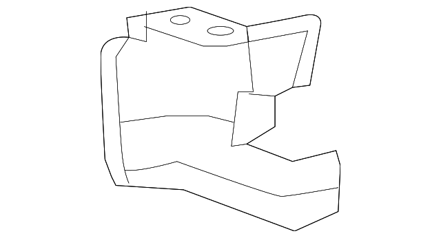 2011-2013 Scion tC Air Deflector 53295-21010 | Toyota Parts Center