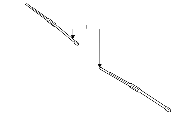 2016-2023 Lincoln Wiper Blade FA1Z-17528-BA | Miracle Ford Parts