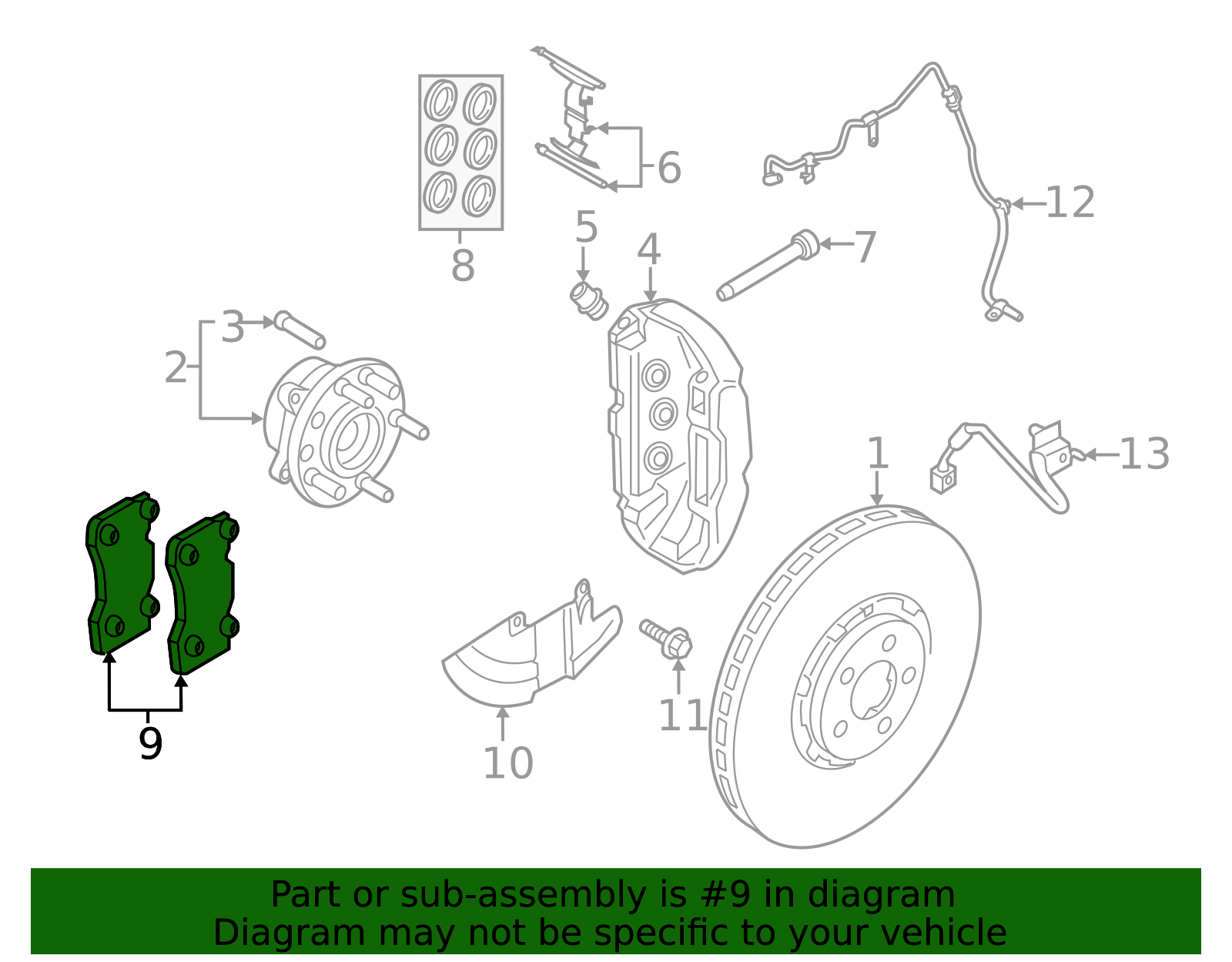 Brake Pad Set ? OEM Stopping Power You Can Trust | AutoNation Parts
