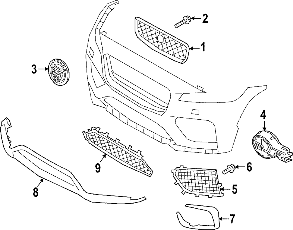 2023 Jaguar F-Pace Trim Bezel T4A46669LML | JaguarParts.com