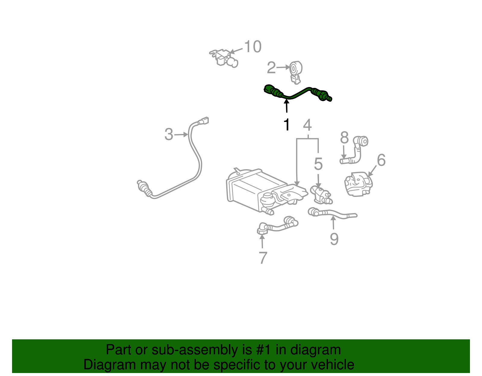 89465-06200 - Oxygen Sensor 2006-2009 Toyota | Toyota San Diego Parts