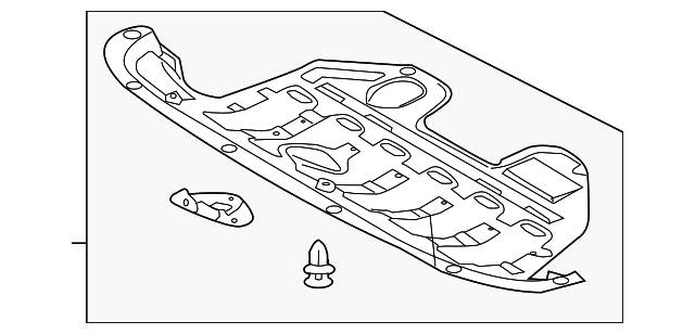 29110-2S501 - Under Cover 2010-2015 Hyundai Tucson | Hyundai Wholesale ...