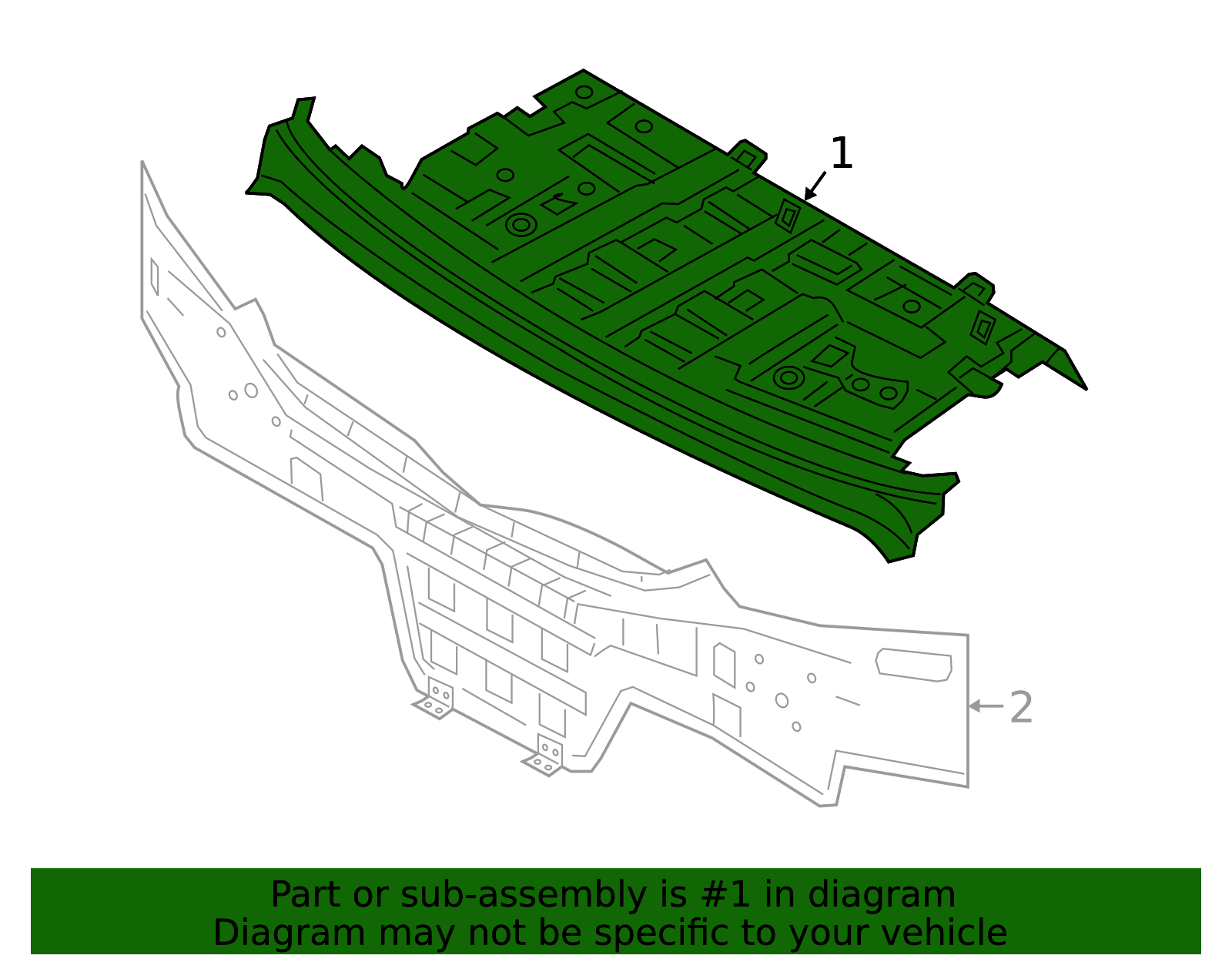 85610-G9110-RJS - Package Tray 2019-2025 Genesis G70 | Hyundai ...