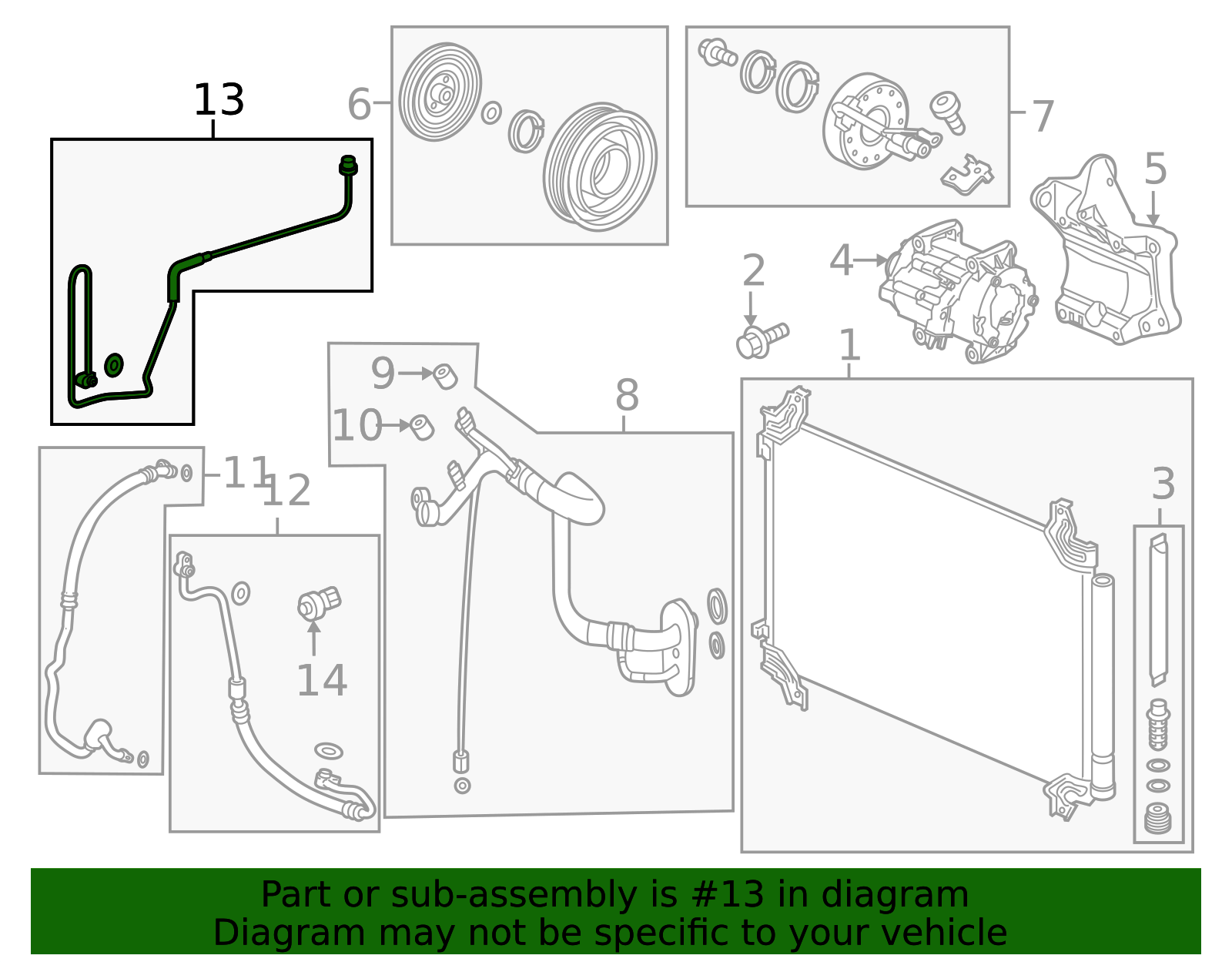2016-2025 Honda Liquid Line 80341-TZ5-A01 | OEMAcuraPart