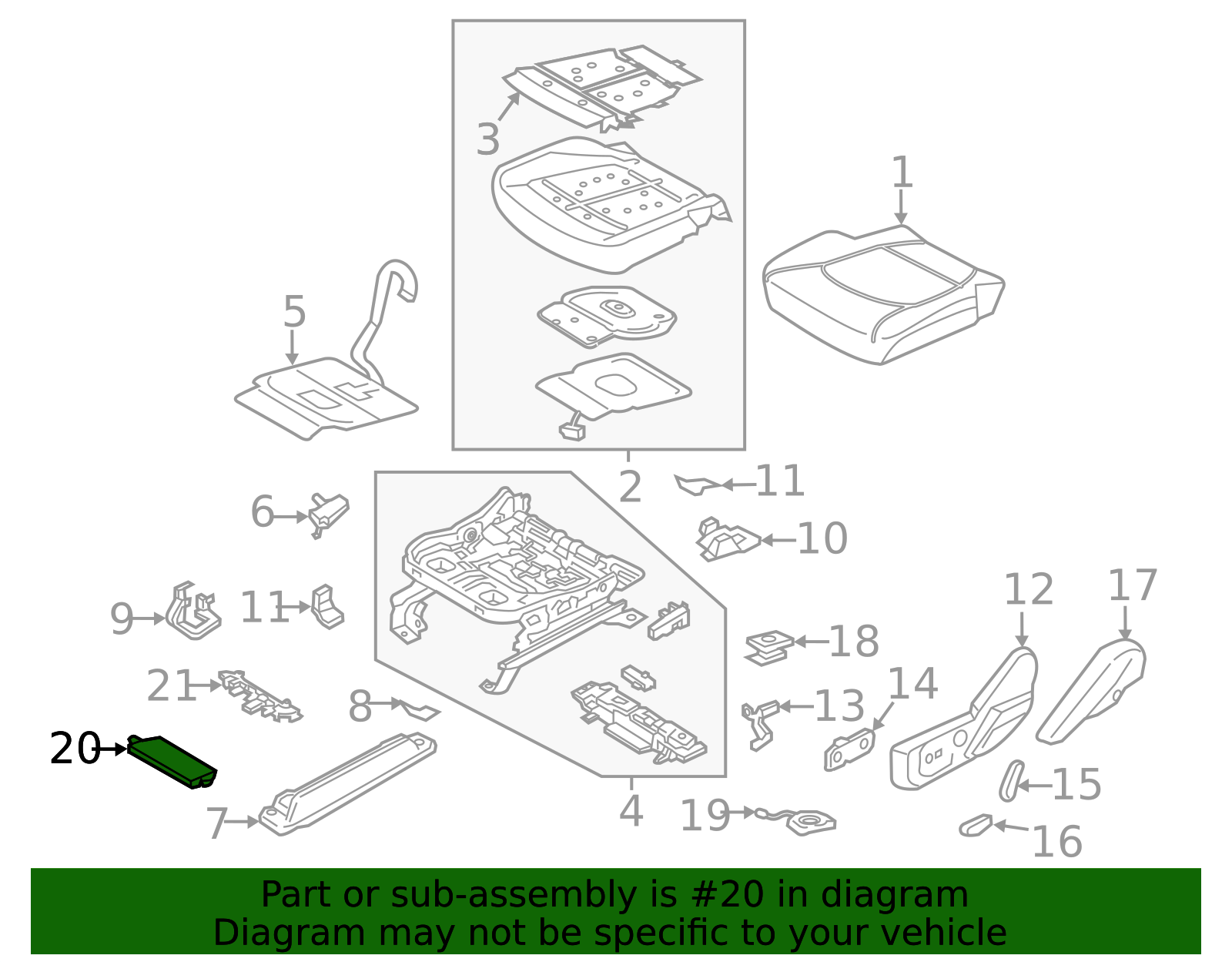 2017-2024 Ford | Module | JU5Z-14C708-Y | Walls' Ford Parts