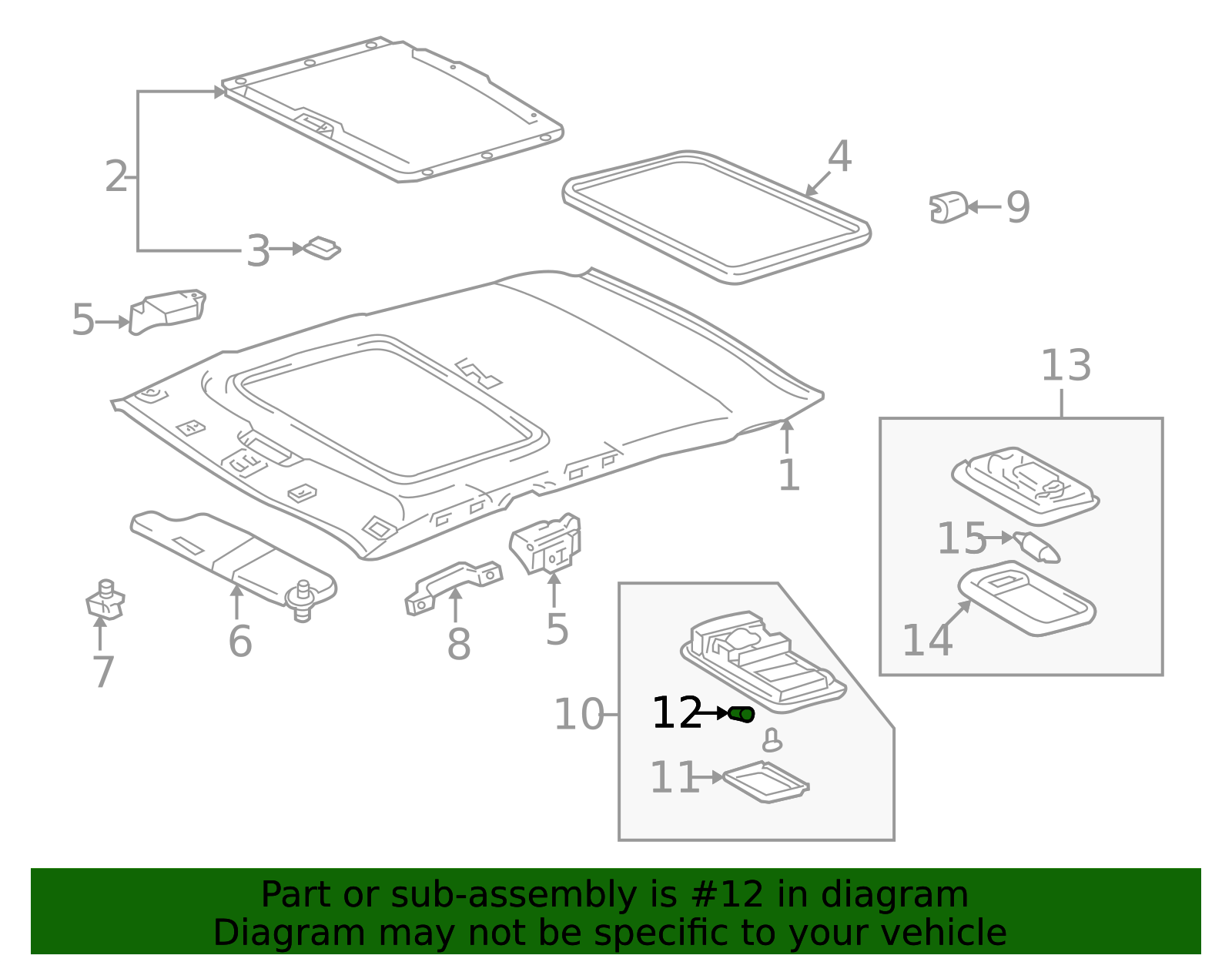 90981-12014 - Genuine Toyota Interior Map Lamp/Light Bulb 1991-2008 ...