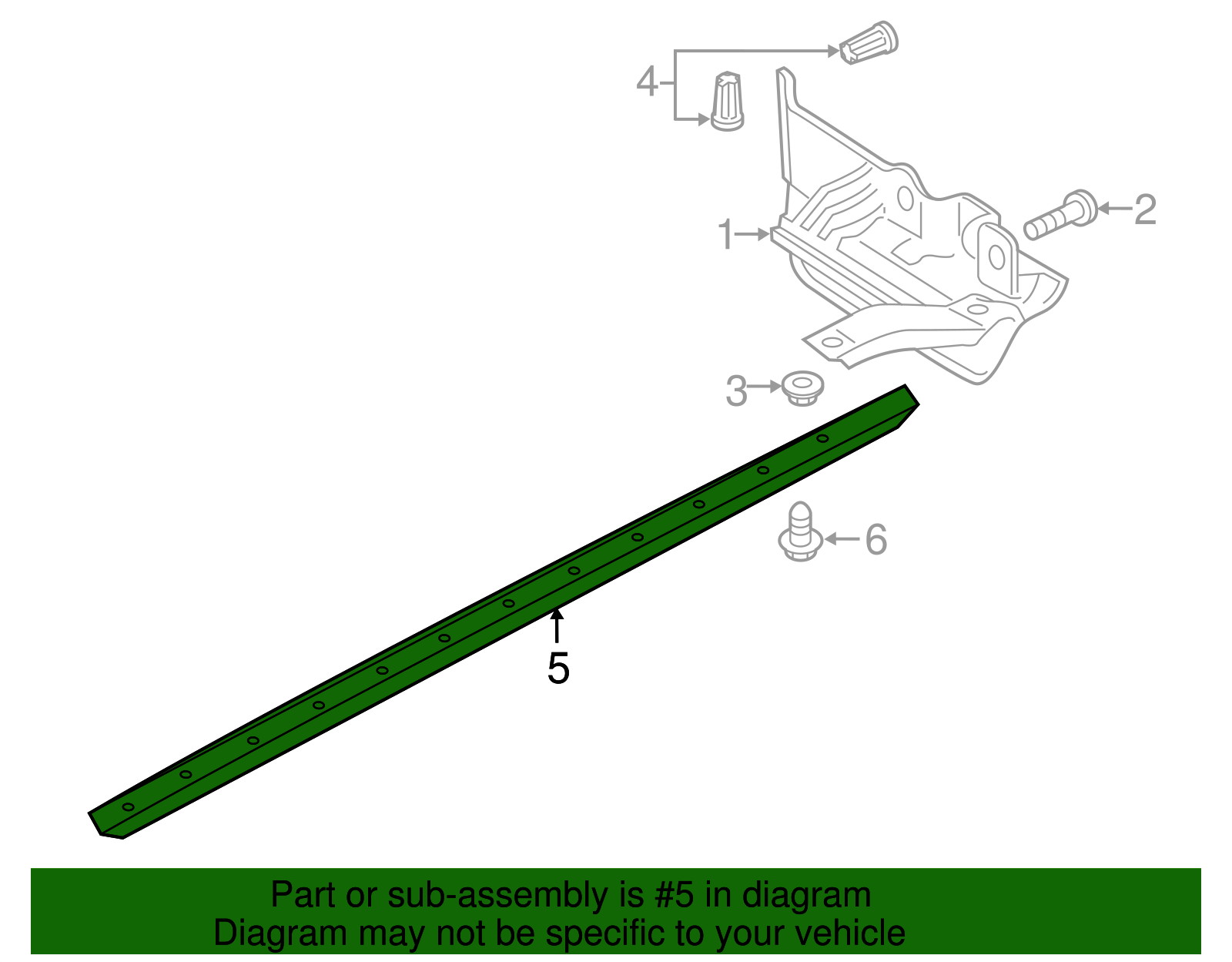 2015-2021 Volkswagen GTI Trim 5G6-853-859-B-9B9 | vwpartscenter