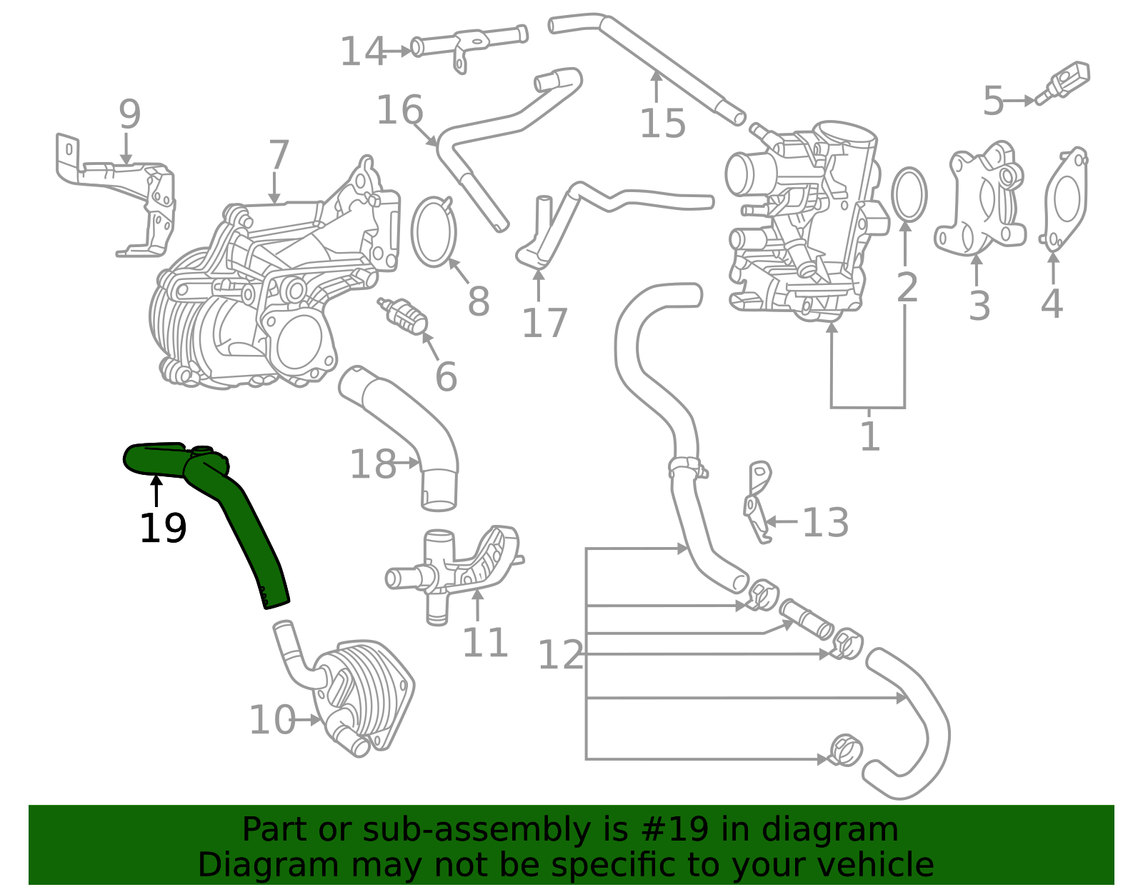 16281-F0170 - High-Quality Hoses for 2024-2025 Toyota Grand Highlander ...