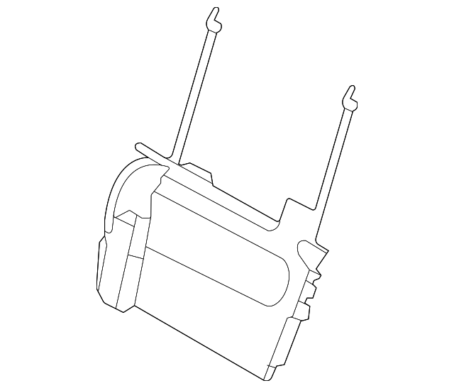 Hyundai - 88440-T4600 - Lumbar Support - 2023-2025 Genesis G90 | OEM ...