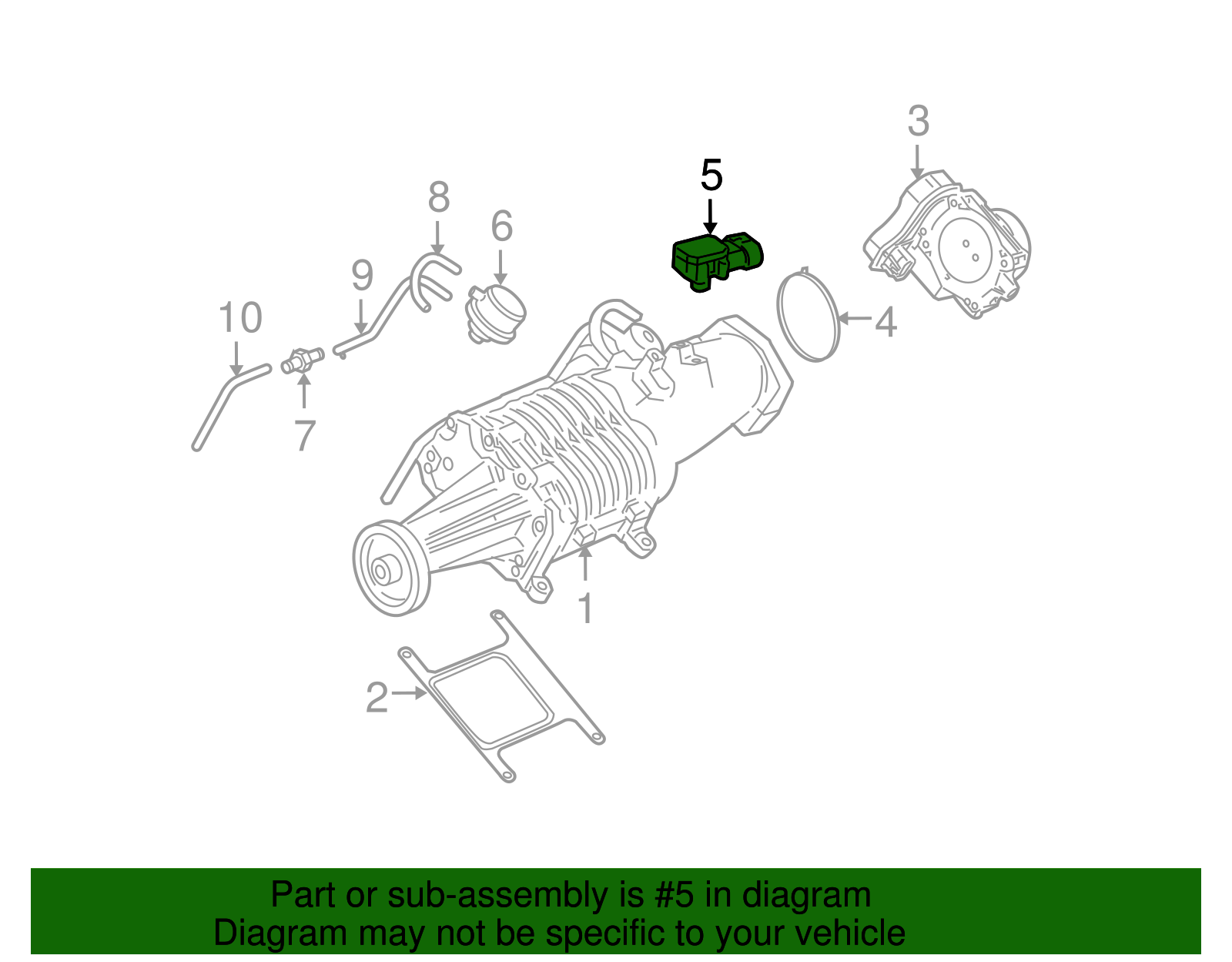 2002-2009 GM Barometric Pressure Sensor 19418810 | Shop Matick Buick GMC