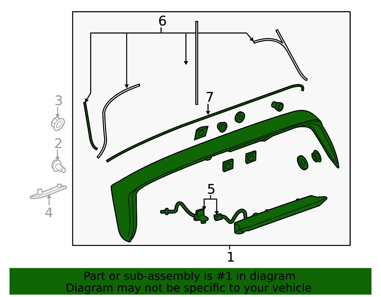42562873 - 2016-2022 Chevrolet Spark - Primed Rear End Spoiler ...