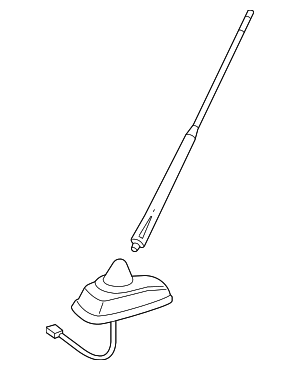 906-820-04-75 - Antenna Assembly 2010-2018 Mercedes-Benz | Mercedes ...