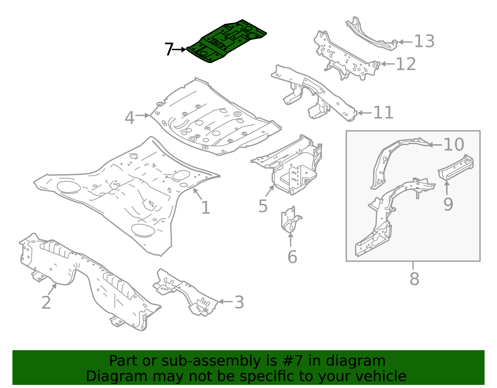 745C6-4GA0A - Spare Tire Retainer 2014-2020 Infiniti Q50 | Infiniti of ...