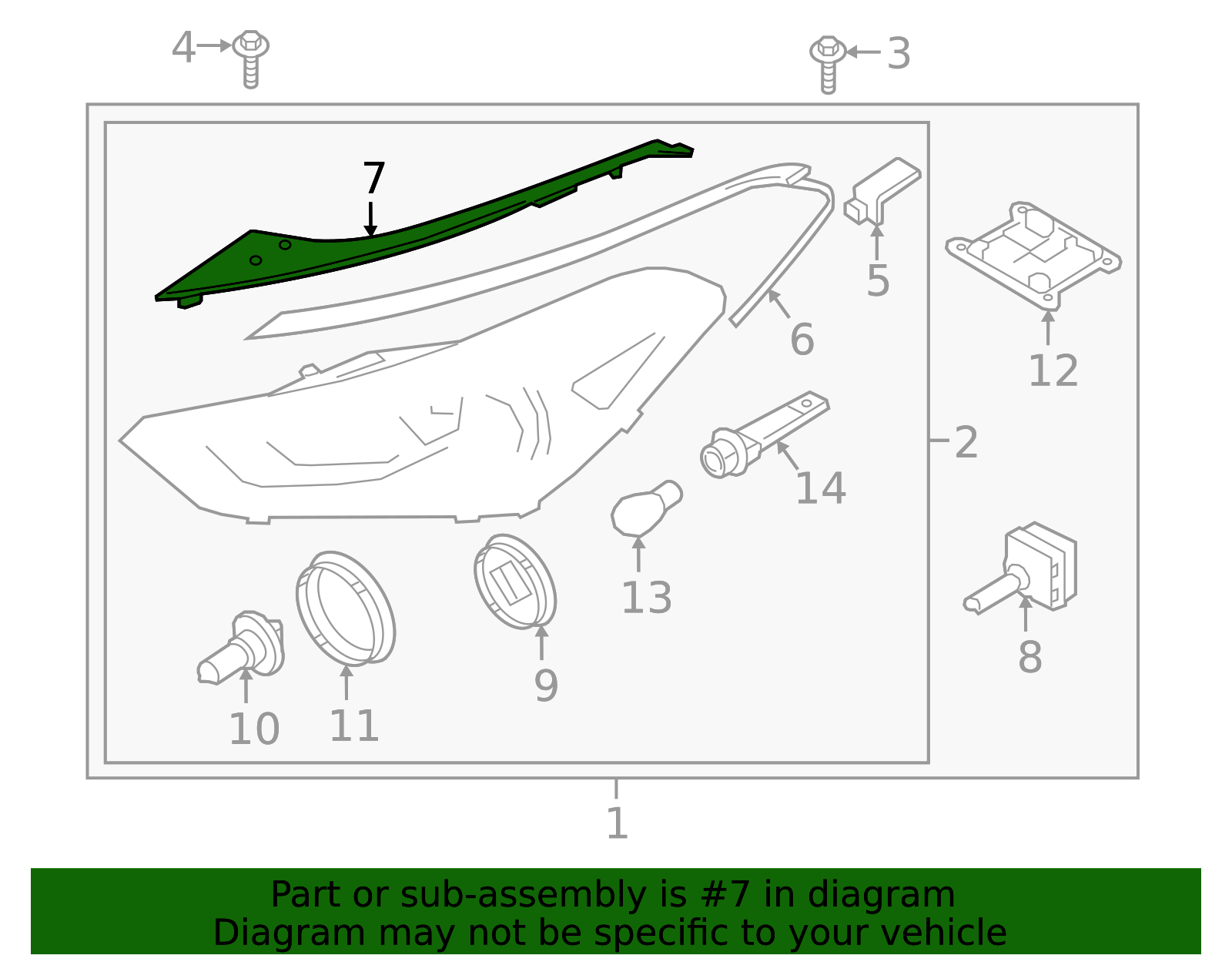 2016-2018 Hyundai Tucson Inner Bracket 92141-D3010 | MotorMotor