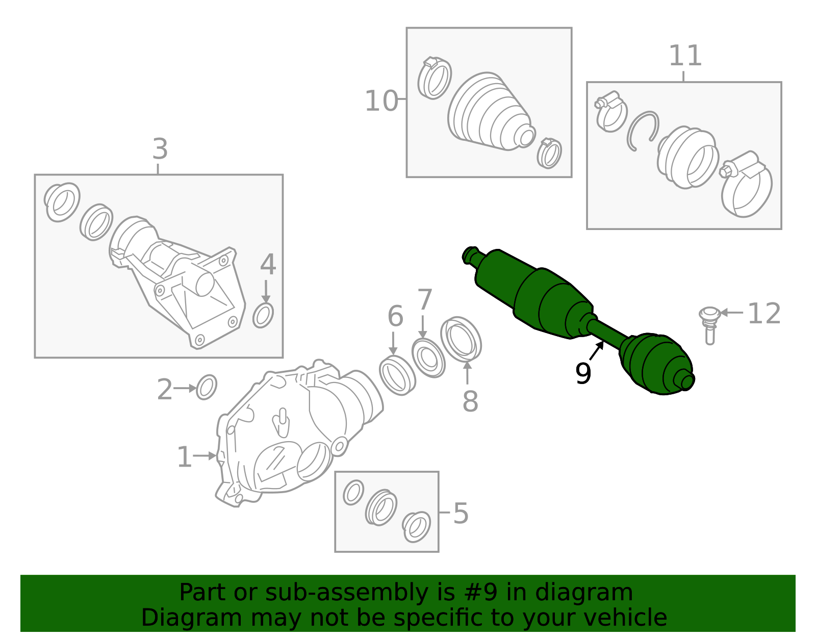 2017-2025 BMW Axle Assembly 31-60-9-454-247 | BMW OEM Parts
