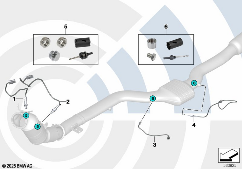 11788651104 - BMW Lambda Monitor Sensor Performance Auto Parts